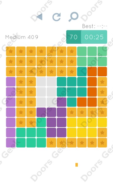 Blocks & Shapes [Medium] Level 409 Solution ~ Doors Geek