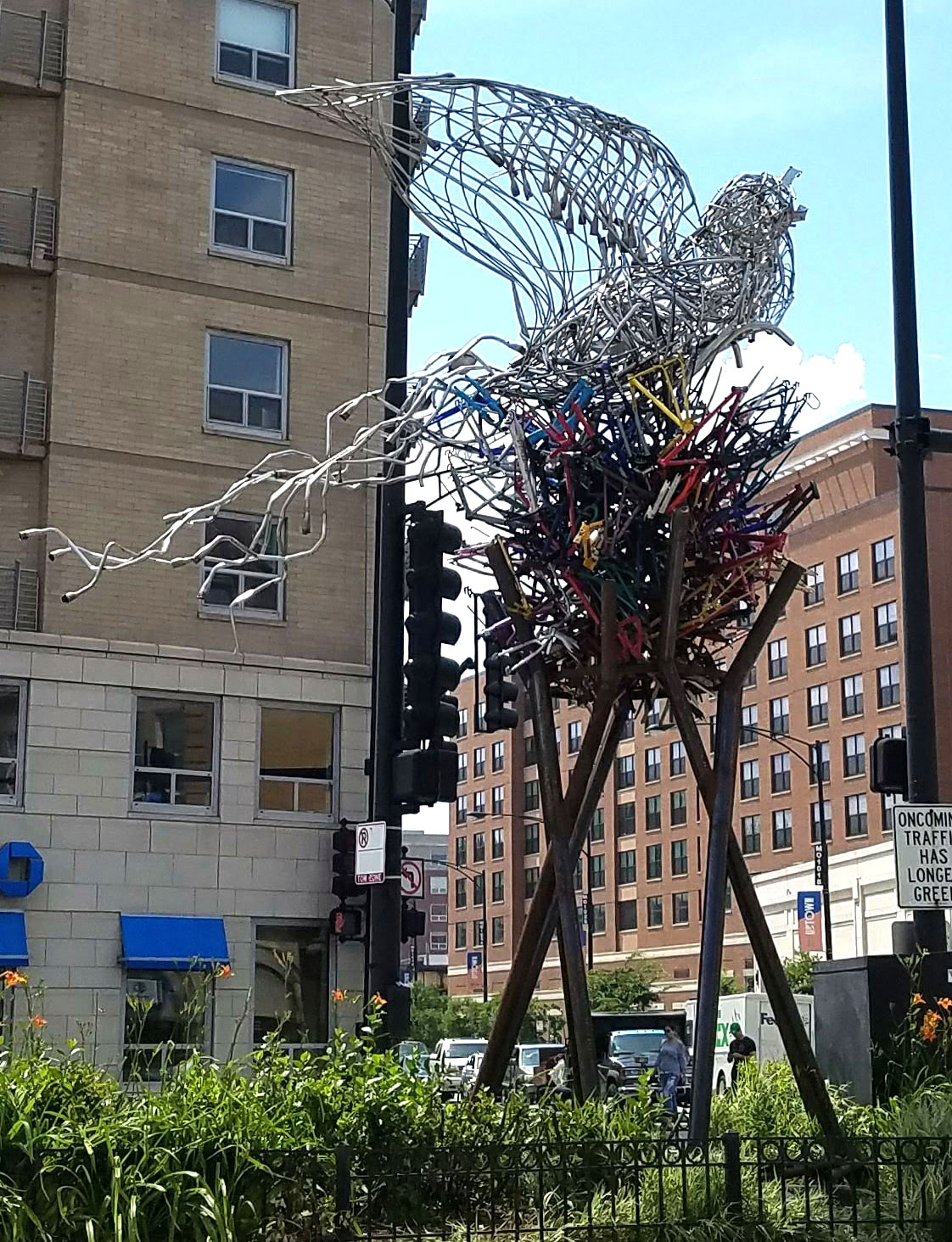 Uptown Update: Phoenix Rising Sculpture Dedicated Today