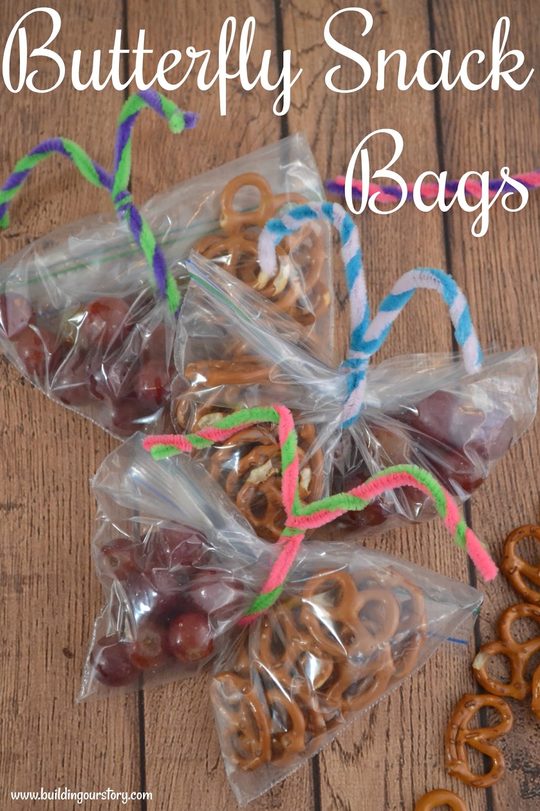 Butterfly Snack Bags - Building Our Story