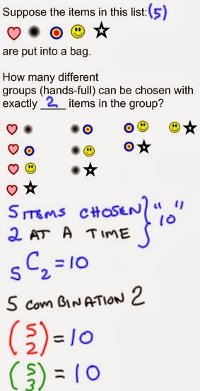 Eureka: Combinations - Pascal's Triangle