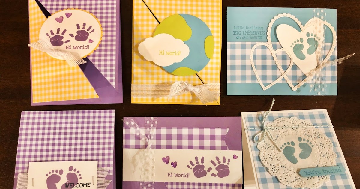Snippets and Pretties: First Steps baby cards