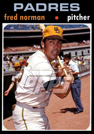 1971 Baseball Card Update: 1971 San Diego Padres (6th): 61-100, .379 ...
