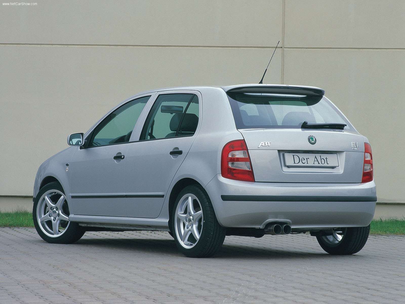 Demo Show Room And Car: ABT Skoda Fabia - Front Angle, 2002 #3