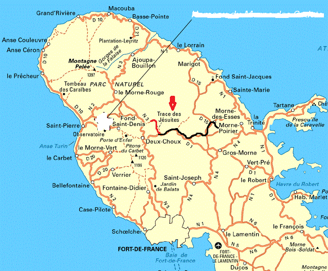 Destination Soleil..La MARTINIQUE : Rando en forêt tropicale : "la ...