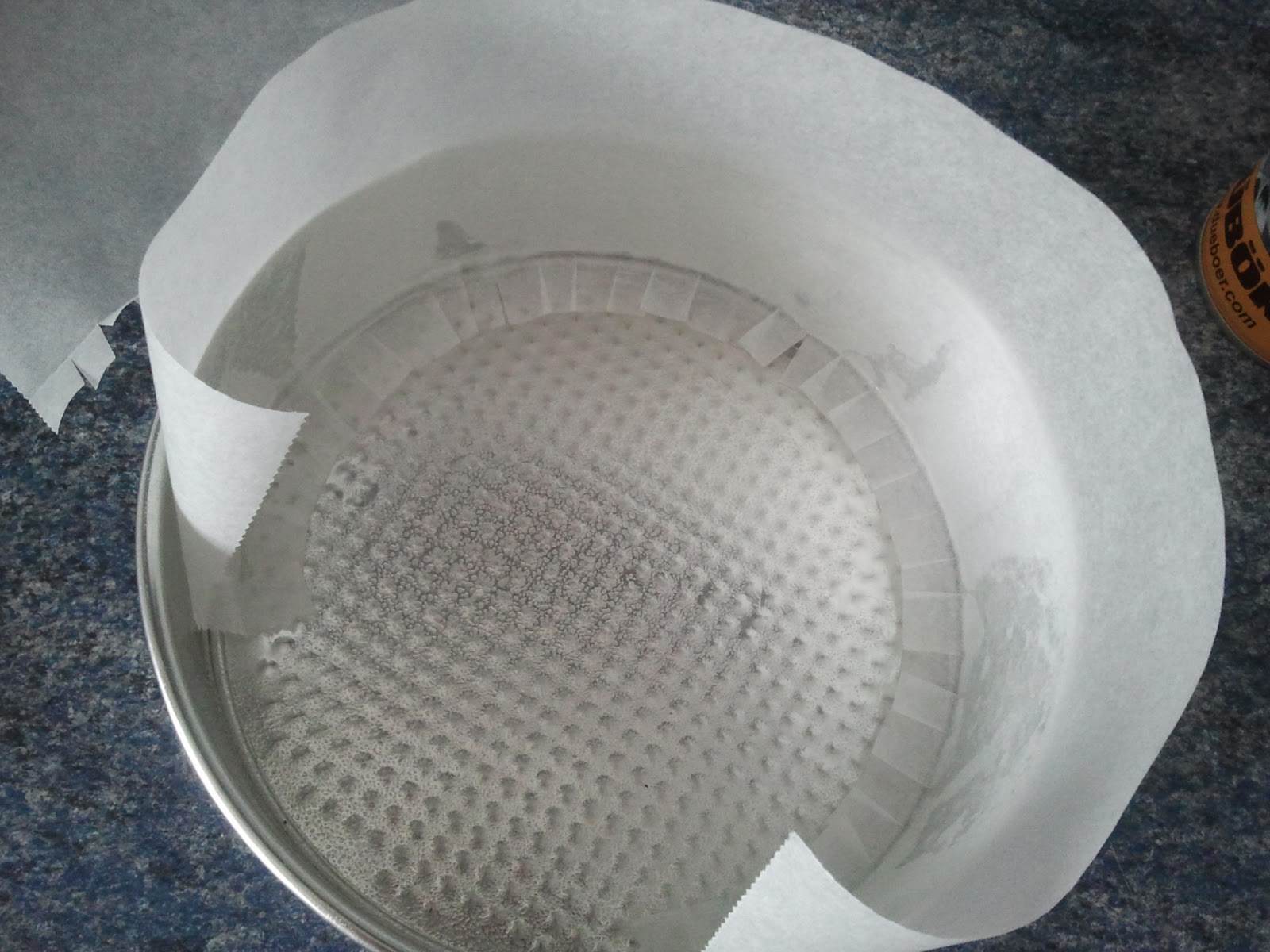 D'Kika Tartas: Como forrar un Molde para hornear bizcochos altos