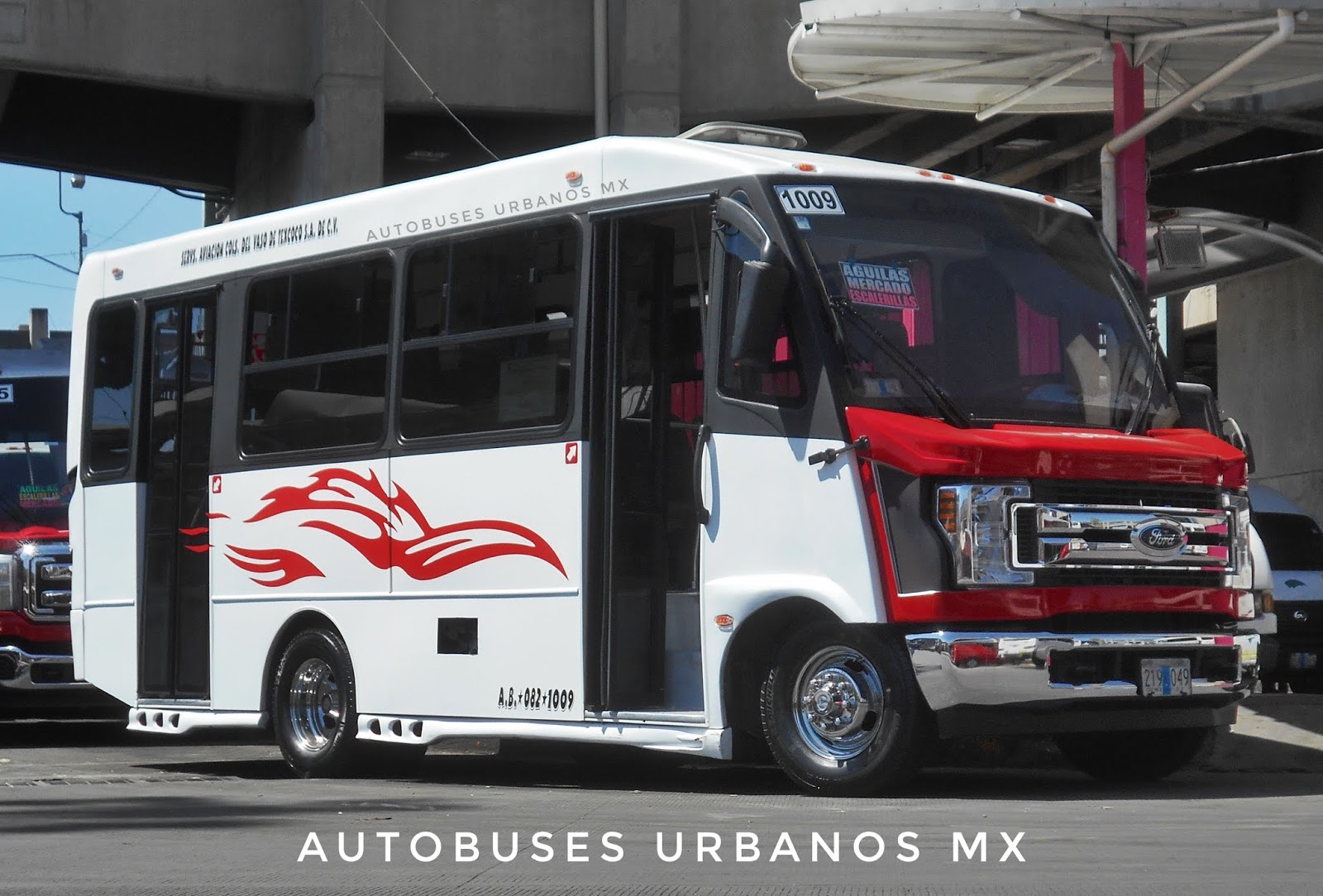 Transporte público, autobuses y microbuses CDMX.: Microbús Ford Centauro