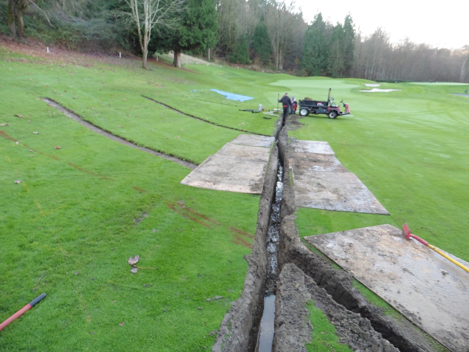 Glendale Country Club: #10 Fairway Drainage Project