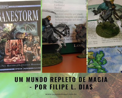 RPGames Brasil: GURPS BANESTORM