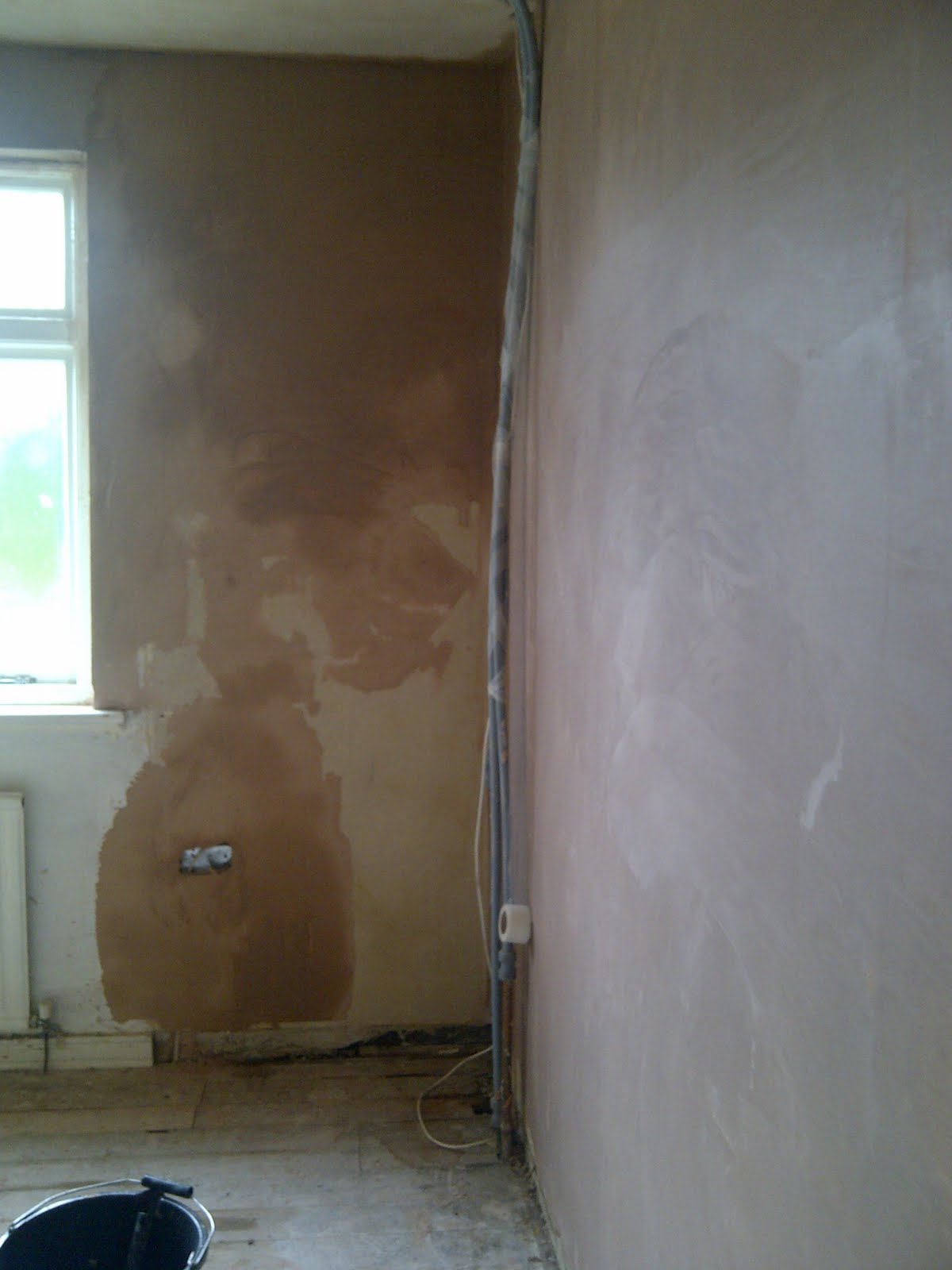 Andy's Ark: Tap and dub, and plaster skim