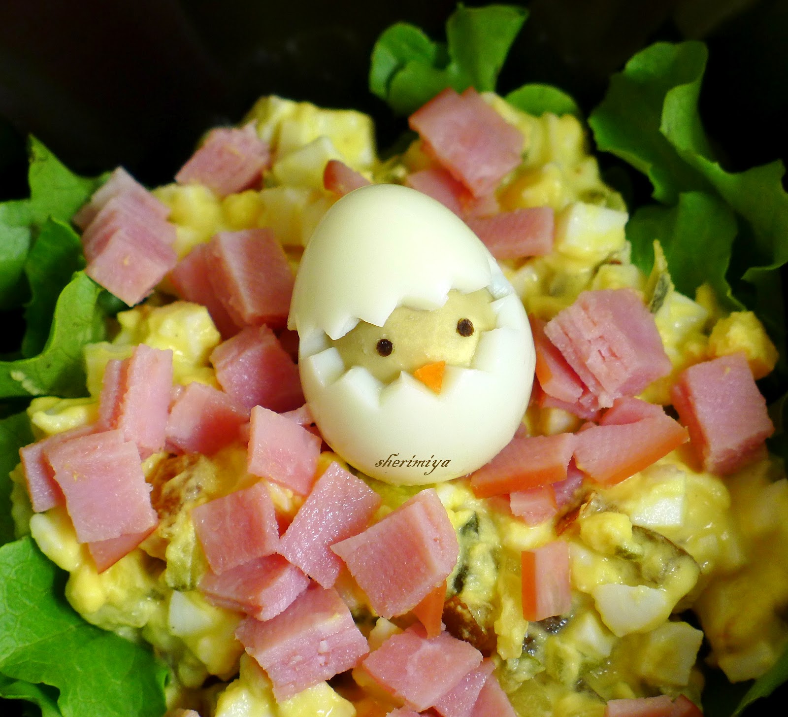 Happy Little Bento: Chick and Egg Salad Bento