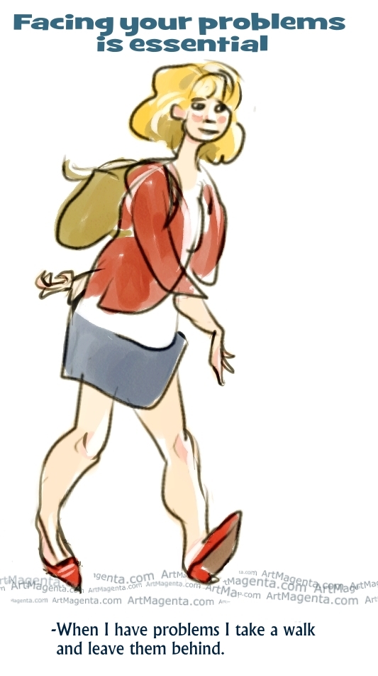 Gesture Drawings: Facing your problems is essential