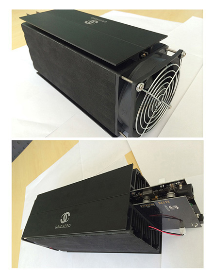Crypto Mining Hardware: Gridseed GBlade Miner 80 Chip FULL KIT