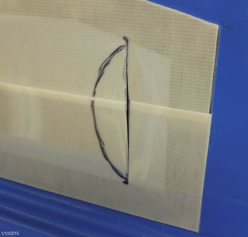 SCAMP #243: Installing the centerboard slot gasket