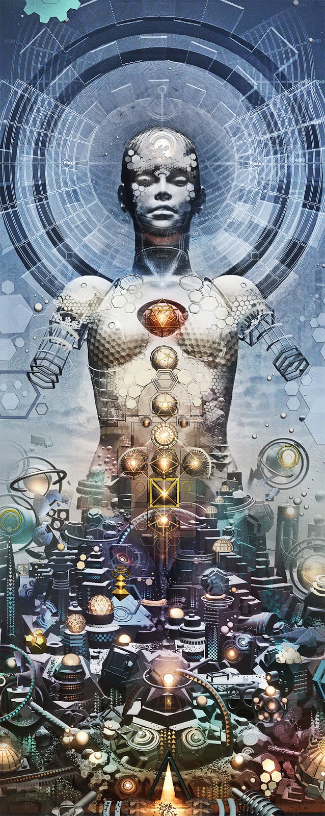 The Geeky Nerfherder: Artist Spotlight: The Art Of . . . Android Jones