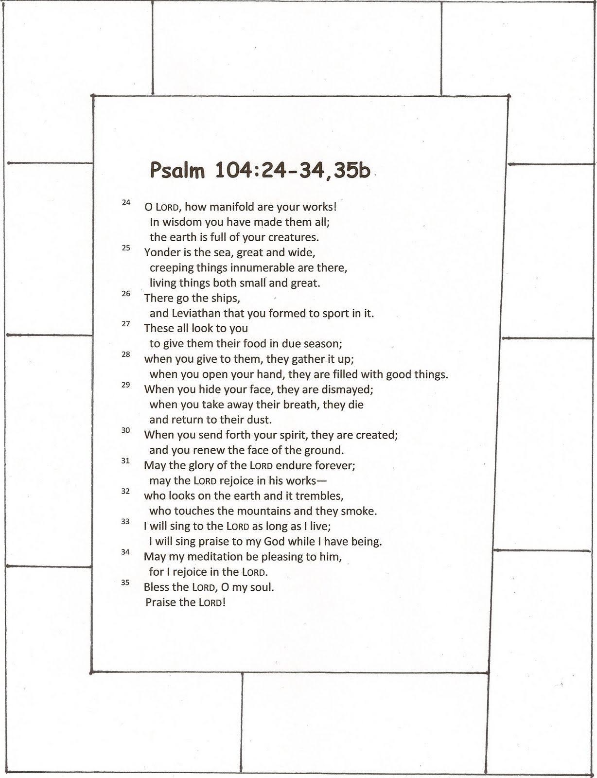 Worshiping With Children: Year A - Day of Pentecost (June 12, 2011)