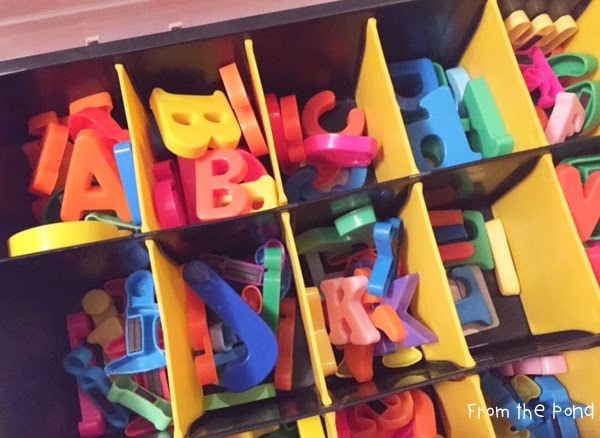 Magnetic Letters in the Classroom | From the Pond