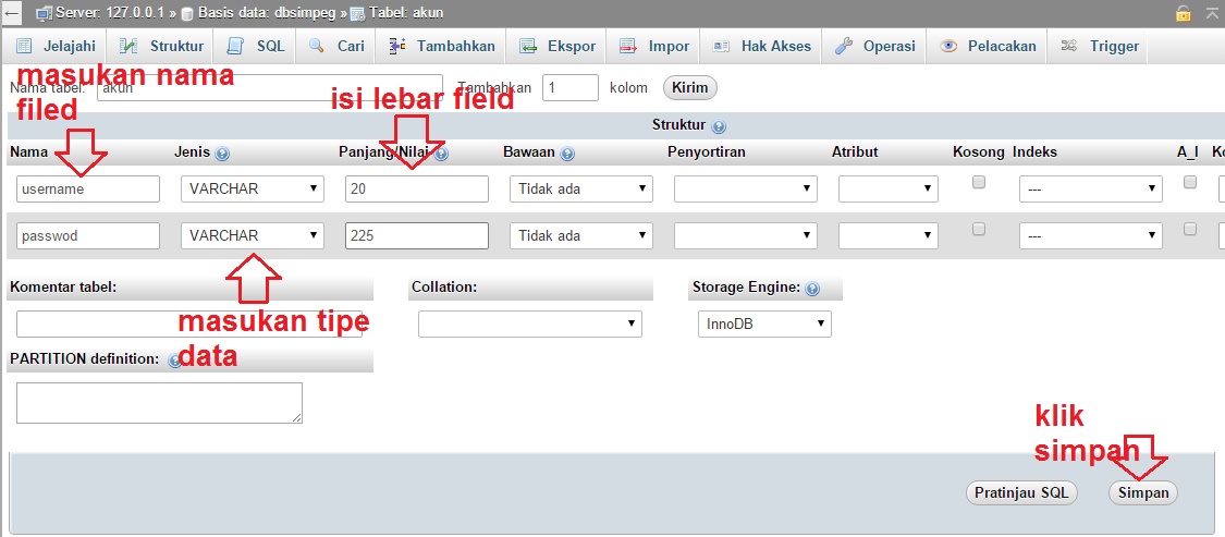 Membuat Halaman Login dan Logout
