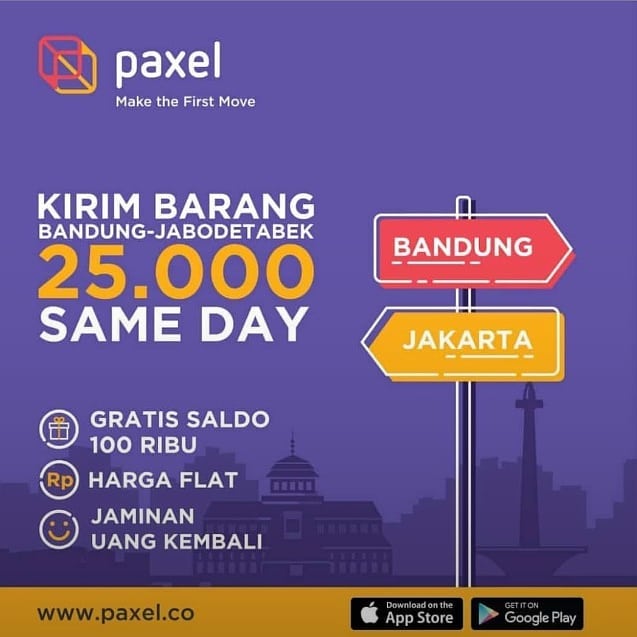 Sameday Delivery with Paxel Indonesia - Welcome! Ruang Senja