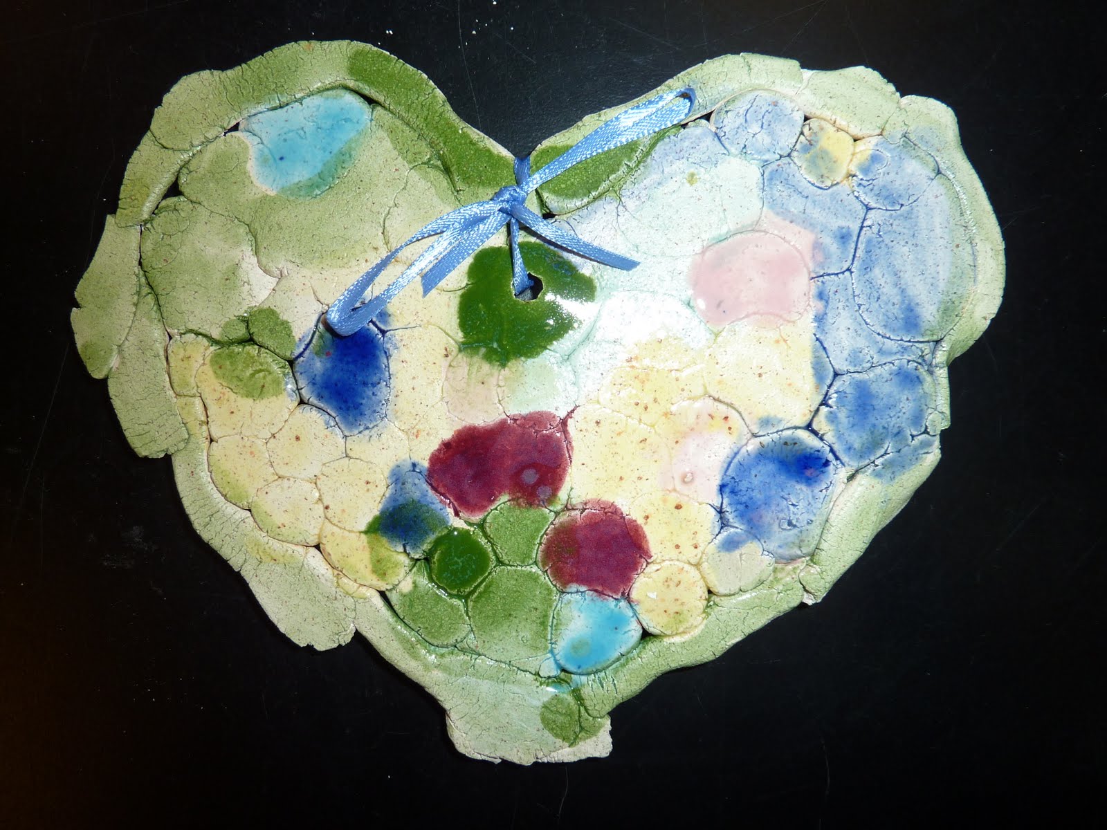 Mary's Art Spot: PreKinder Ceramic Hearts