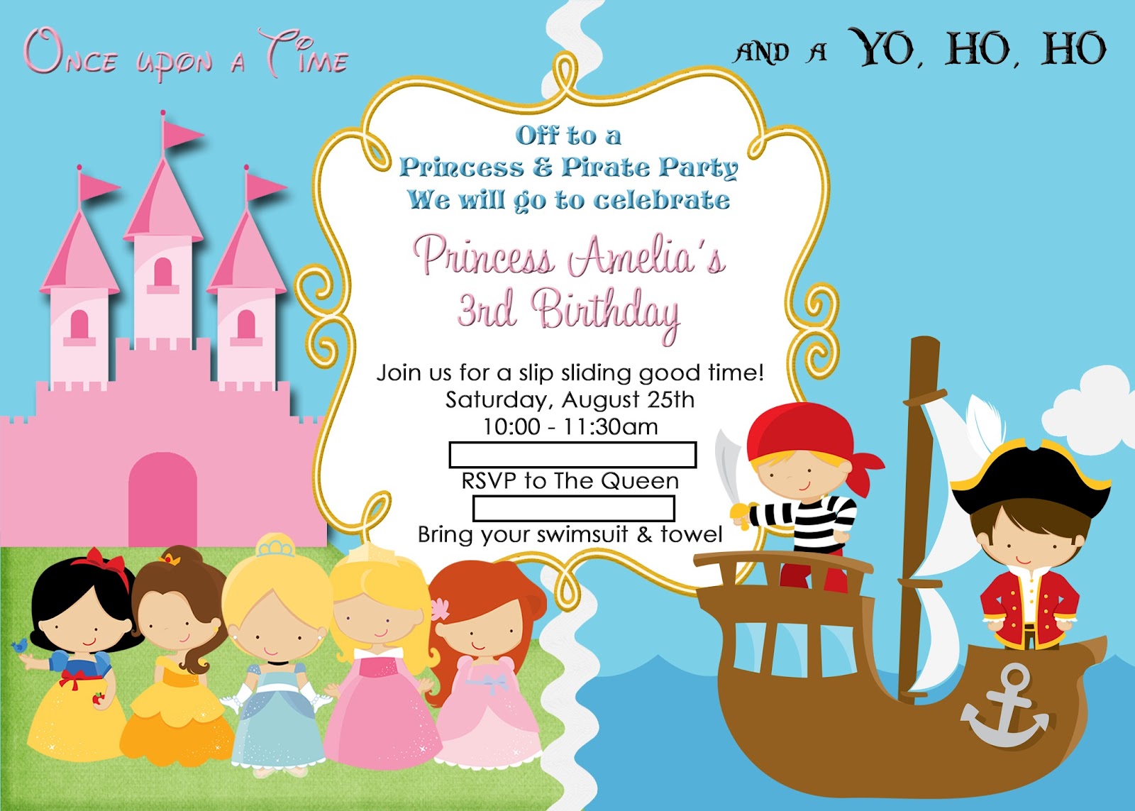 Pirate Princess Birthday Party
