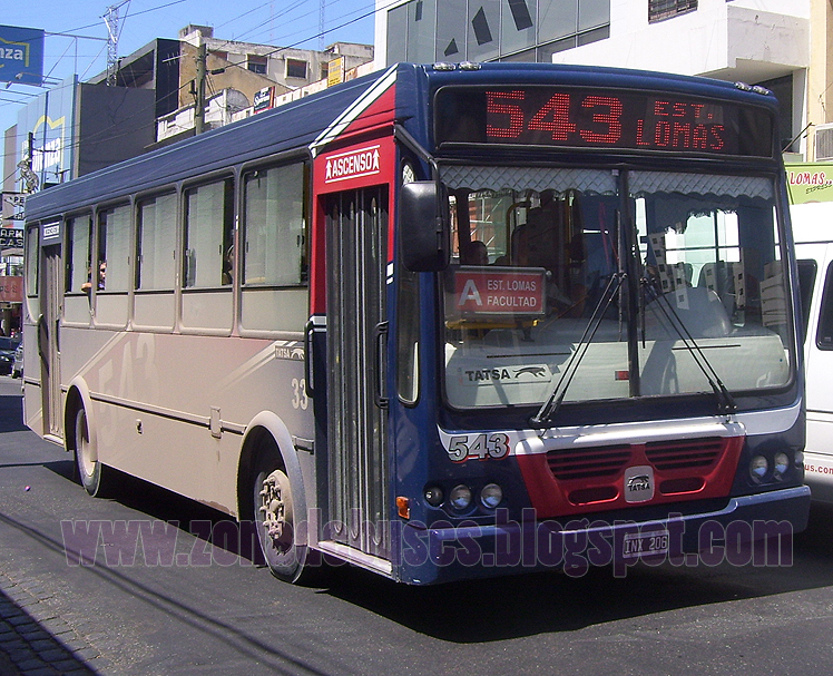 Colectibus - Zona de Buses: LINEA 543