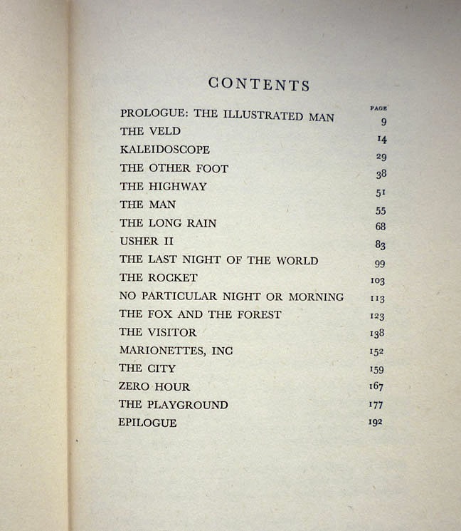 Existential Ennui: Book Review: The Illustrated Man by Ray Bradbury ...