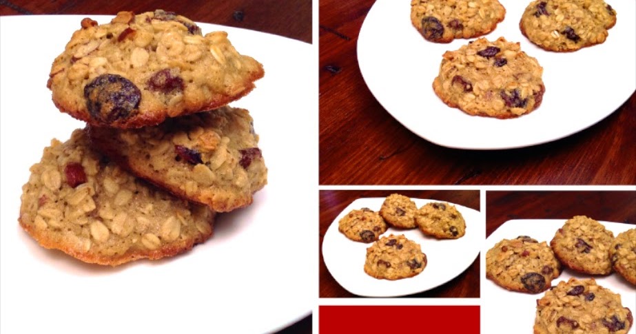 1 recette de dessert: Biscuits à l’Avoine, aux Fruits séchés et aux Noix