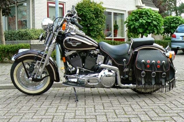 GalluzHead...... Be a Man ride a Pan : H-D Softail Heritage Springer 95 ...