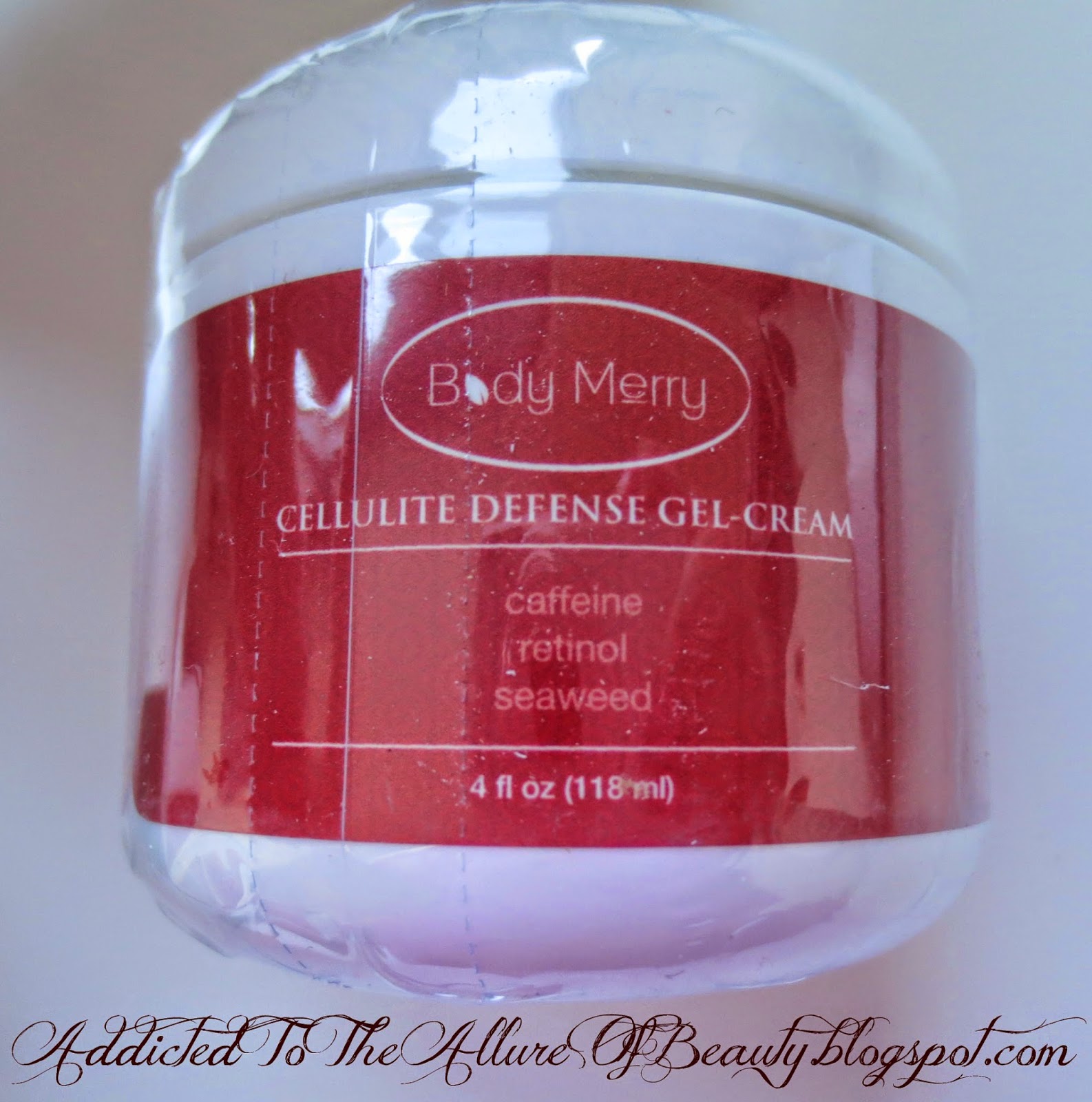 Addicted To The Allure Of Beauty...: Body Merry Cellulite Cream And Eye ...