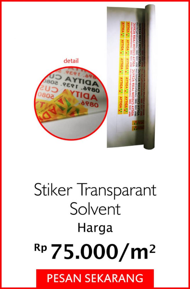 Printing Online - Primagraphia: Print Sticker Vinyl Transparant ...