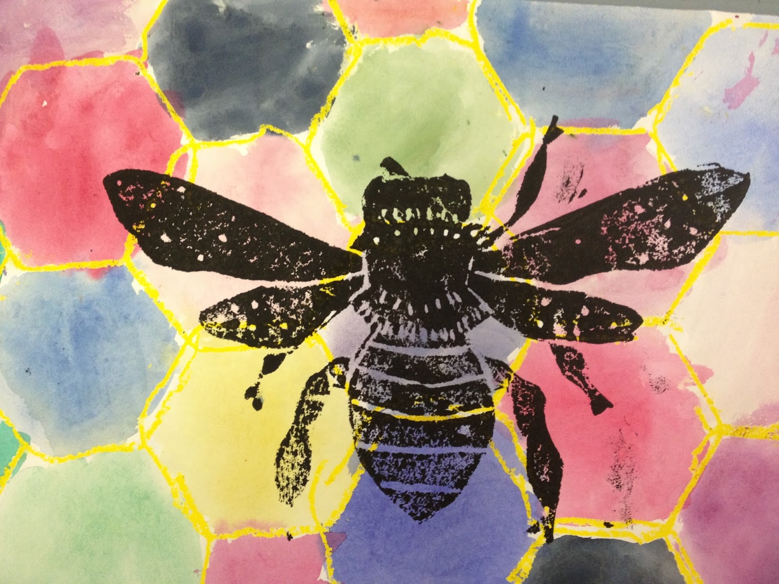 in the art room: Bees