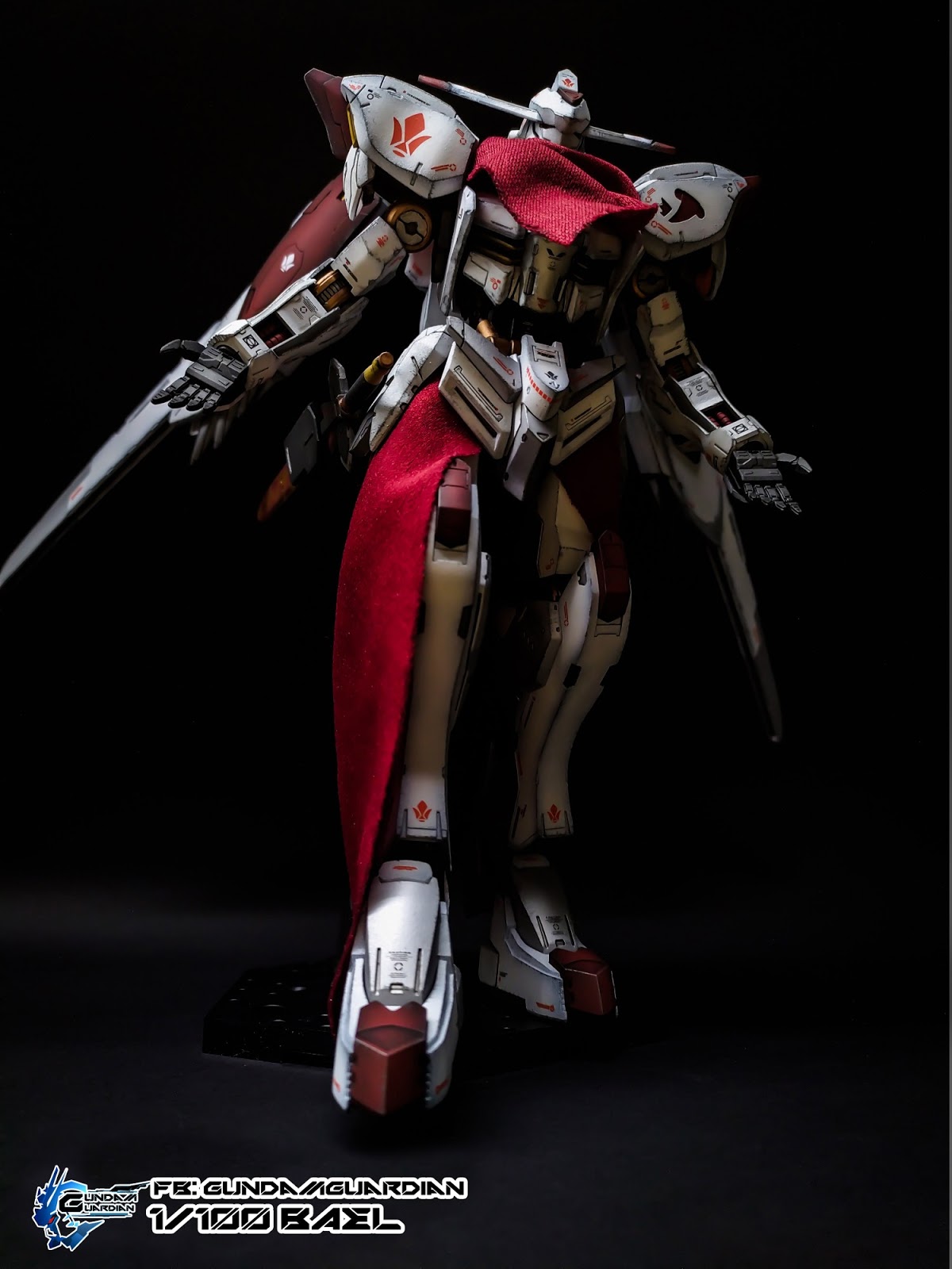 Custom Build: 1/100 "King of Mars" Tekkadan Bael