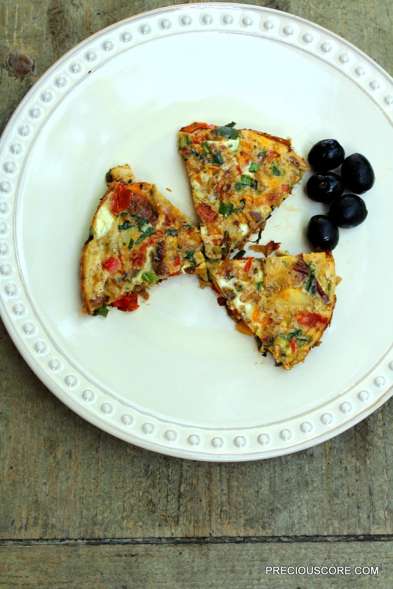 BREAKFAST FRITTATA RECIPE | Precious Core