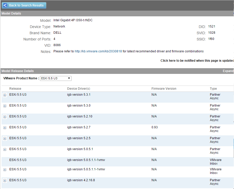 Learning in IT: VMware ESXi host build notes: install image, HCL ...