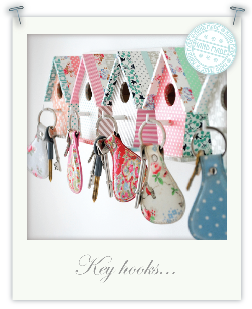 Donkey and the Carrot: Lovely key hooks to DIY! Υπέροχες κλειδοθήκες ...