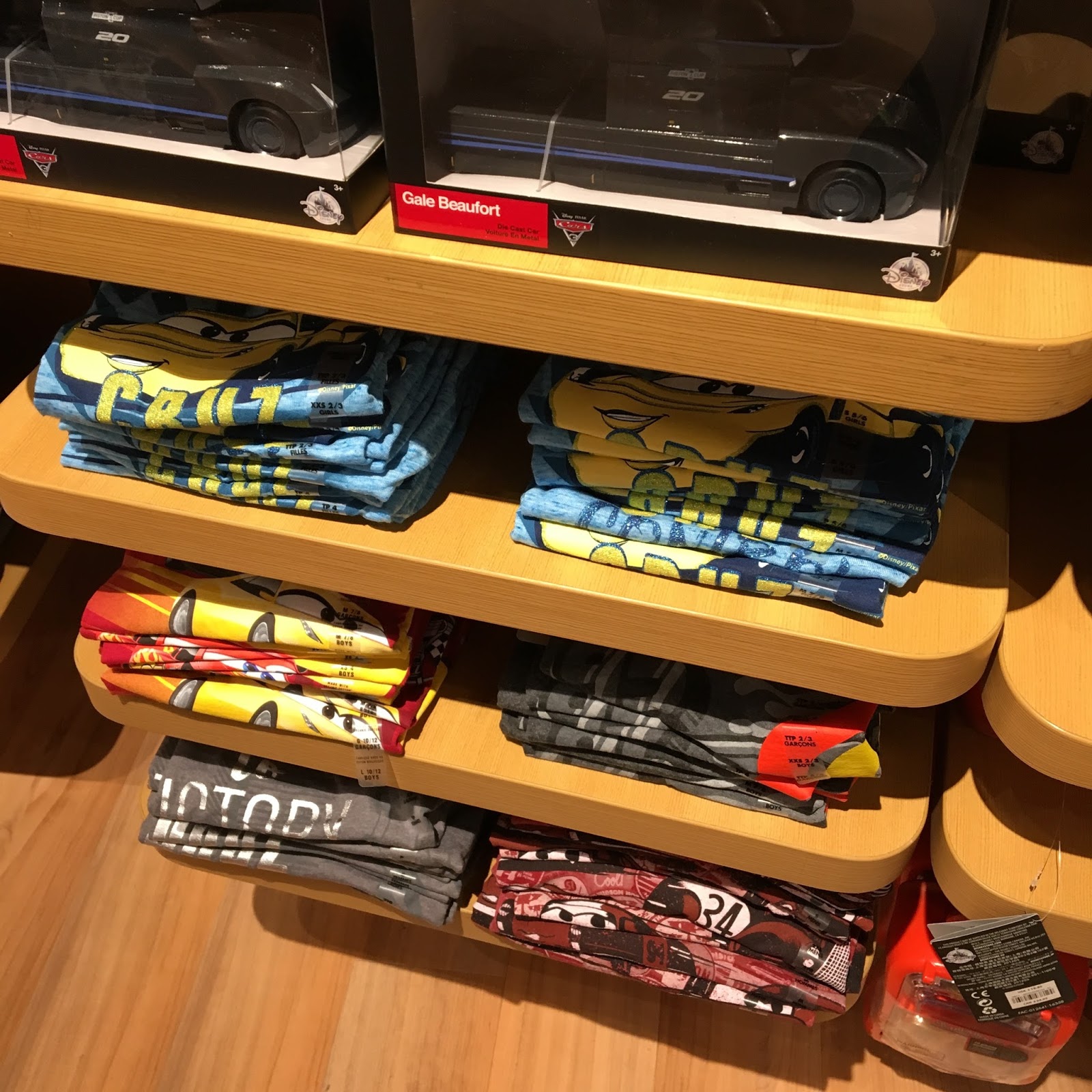 Dan the Pixar Fan: Events: Disney Store Cars 3 Merch Release (Phase 2 ...