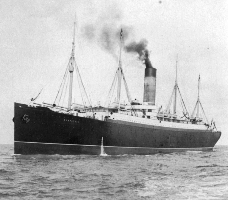 "CARPATHIA" the forgotten CUNARDER and her master Captain Rostron