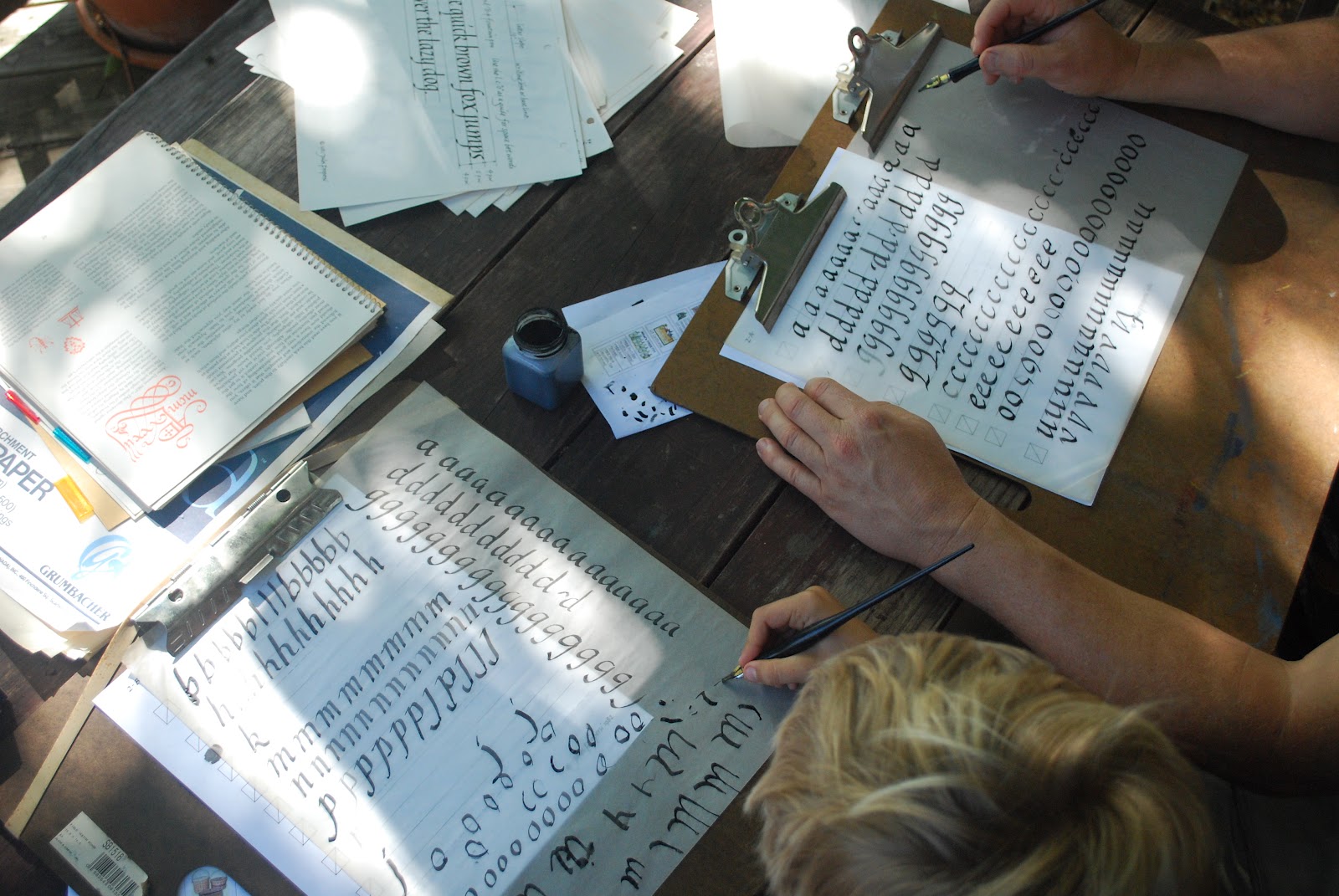 mamascout: exploration lab:: calligraphy