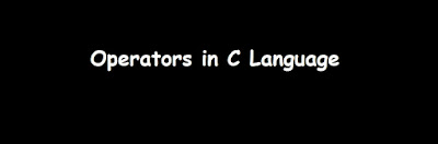 Semicolon Programming: Operators in C Language