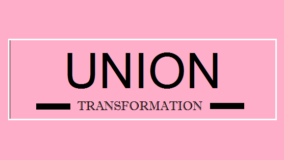 Union Transformation in Informatica ~ Informatica Interview Questions