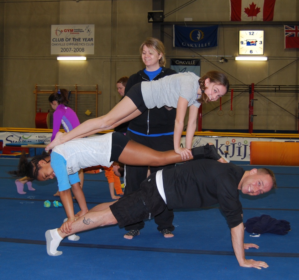 Oakville Gymnastics Club Acrobatic Gymnastics Team: GO Acro Beginner Level Training Camp