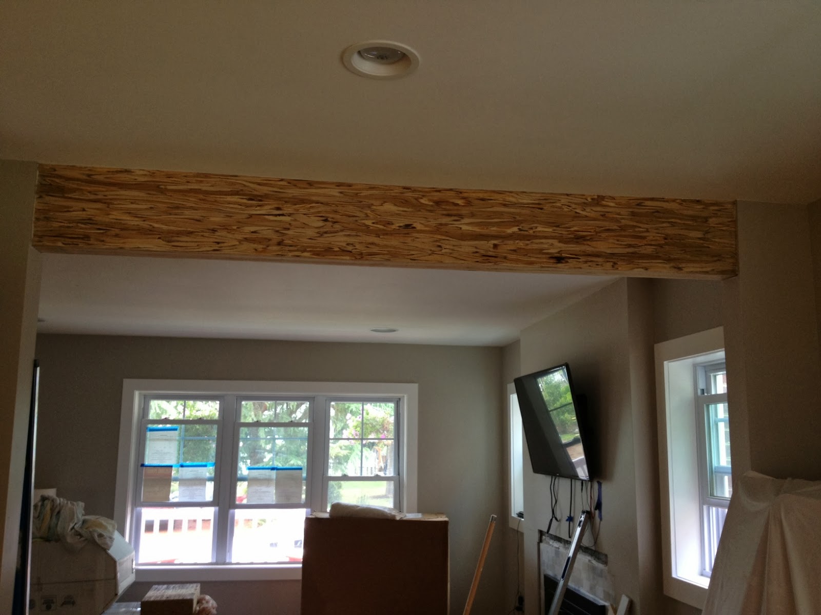 Not Quite a Teardown...: Finishing the Beams