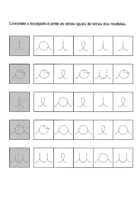 Atividade Tracejado 1º ano