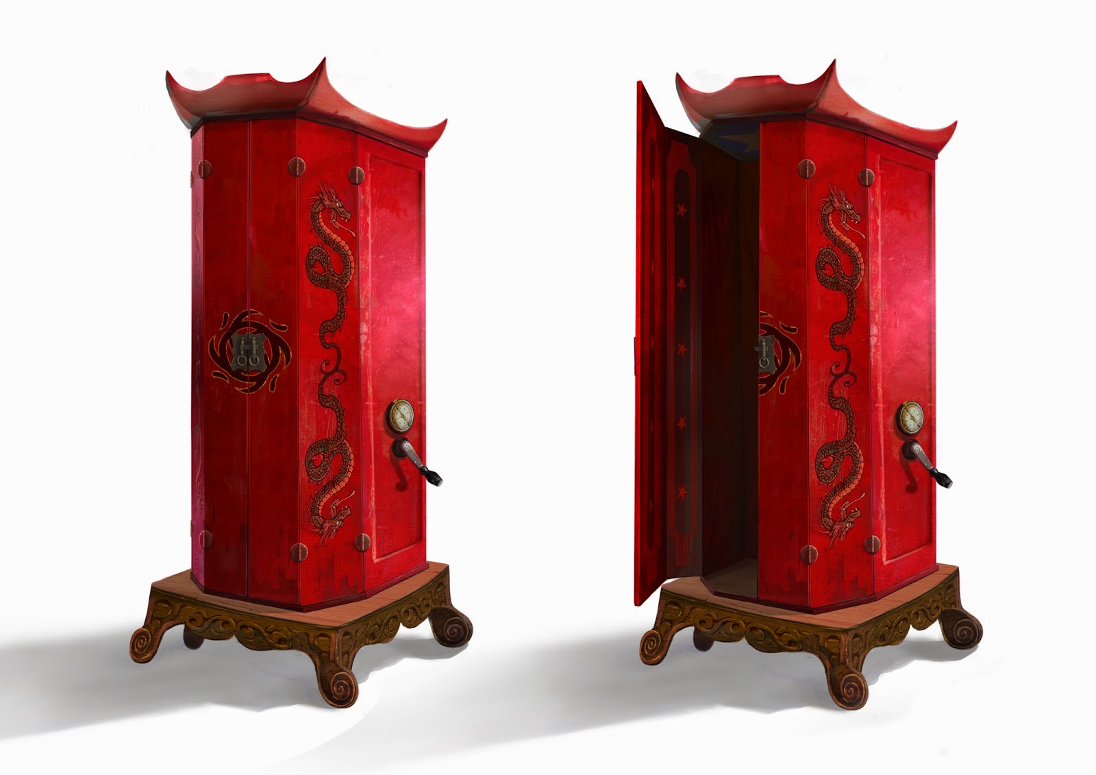 DAVID JARAIZ Matte Painter and Concept Artist : MagicBox (Prop concept)