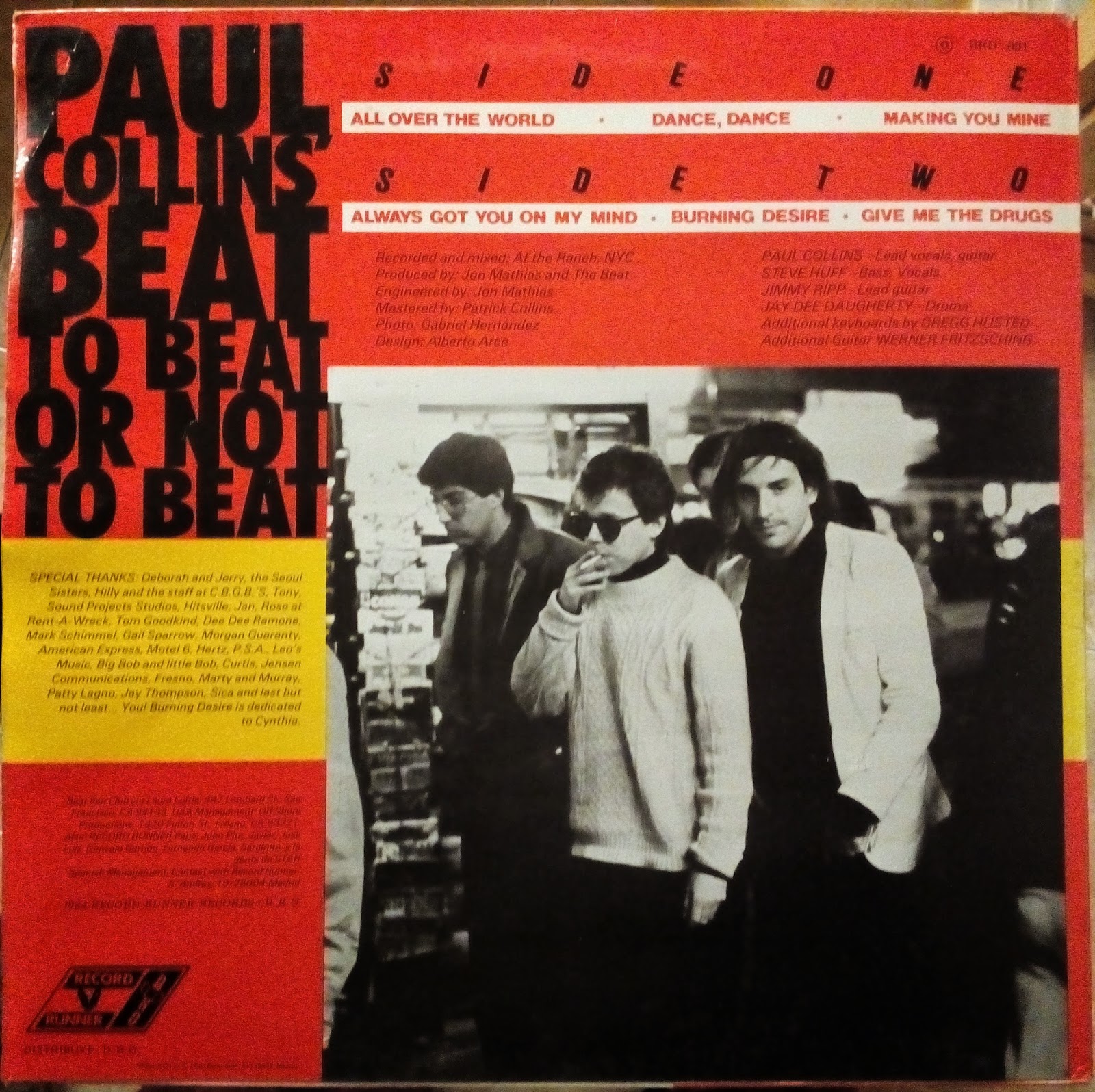 SPANISH BOMBS: The Beat ( Paul collin's Beat )-To Beat or no to Beat ...