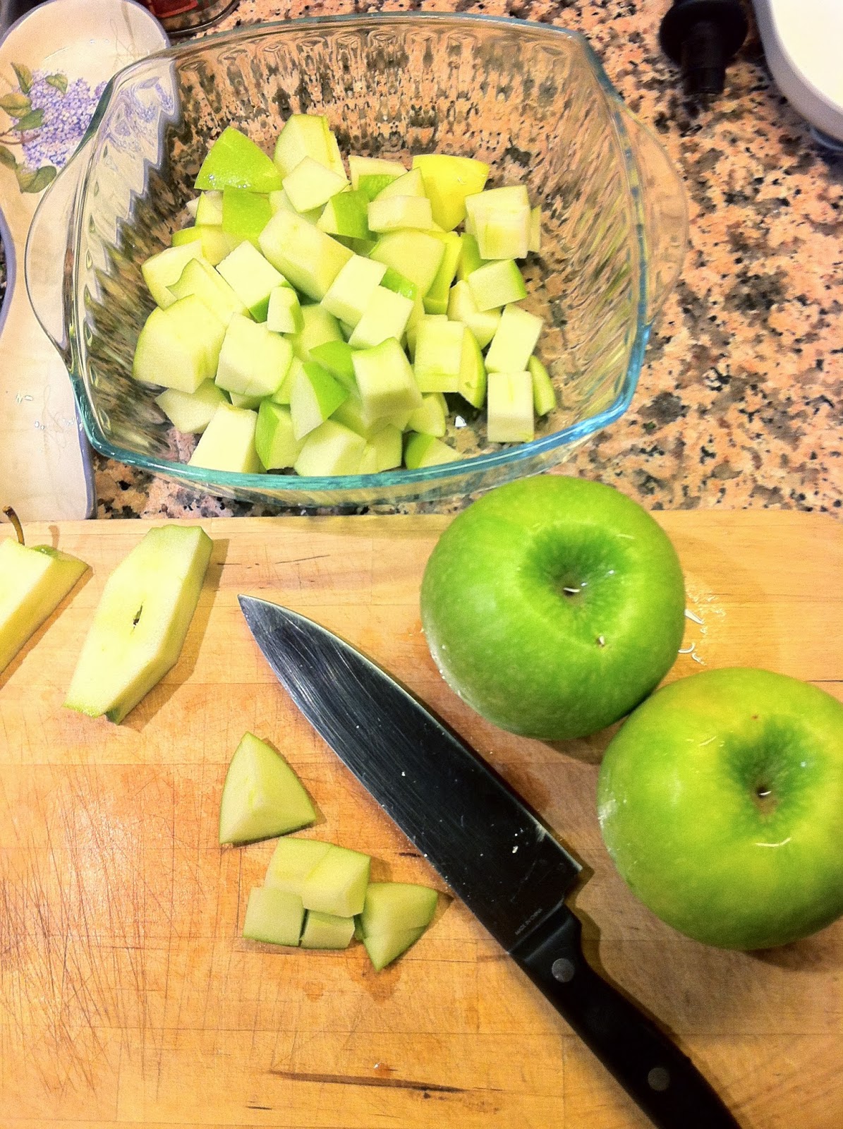 Bige's Happy Kitchen: Traditional British: Perfect Apple Crumble