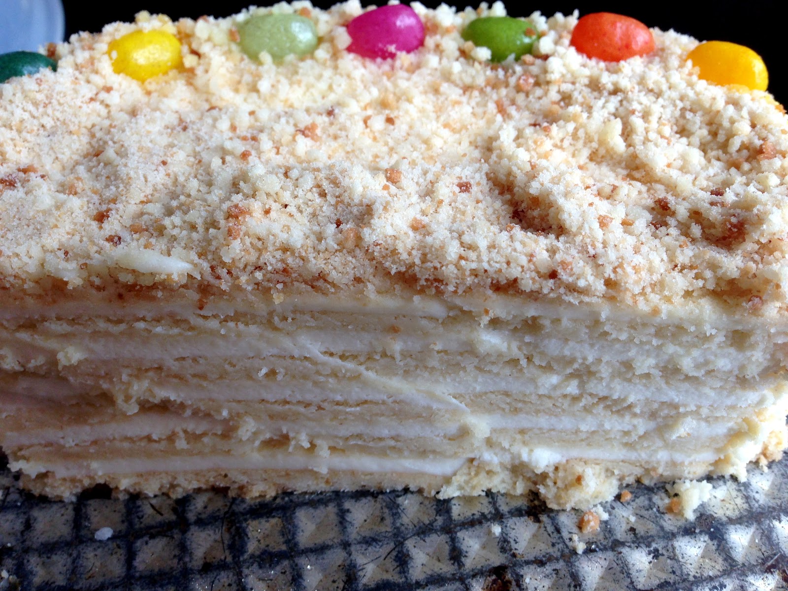 RECEPTAI : Medaus tortas.