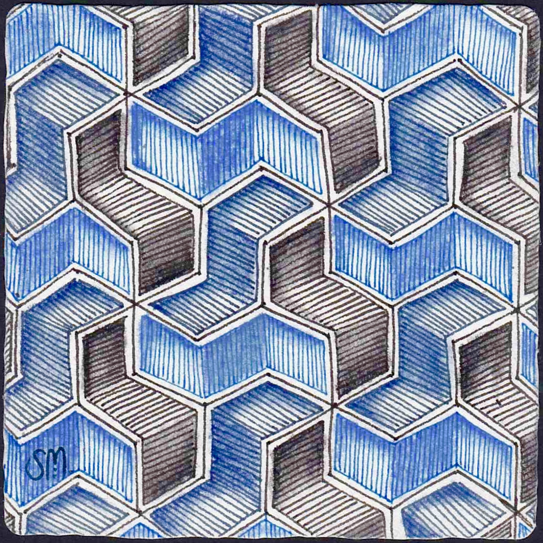 SimTangle : Zendala Moments #3, DC#387 and Patternator App and Black Class