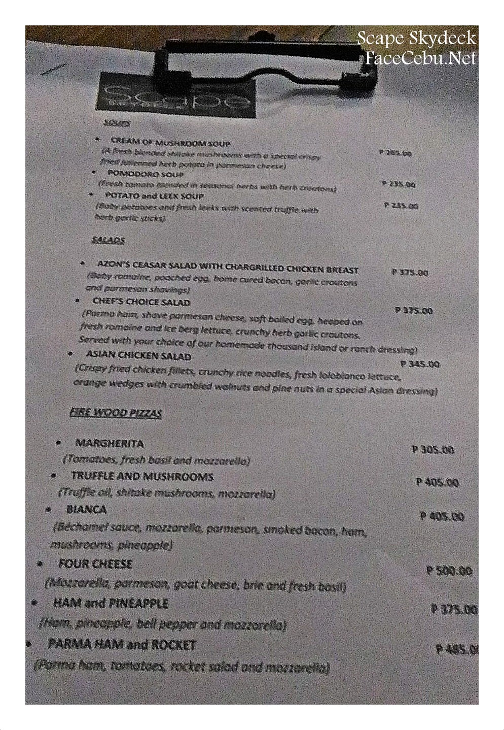 Scape Skydeck, A Resto With Romantic View - FaceCebu | Cebu Trending ...