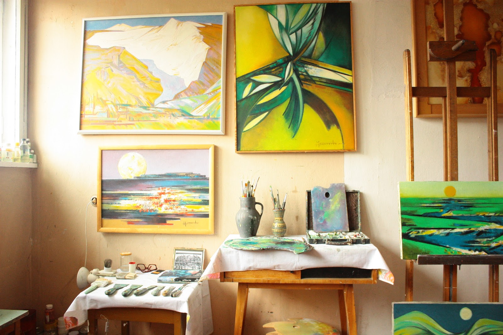 OBRAZY Marian Szczerba: W pracowni Artysty